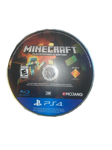 Minecraft: Playstation 4 Edition (Sony PlayStation 4 PS4, 2014) Disc ...