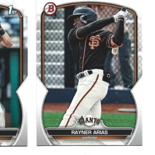 2023 Bowman Draft San Francisco Giants Rayner Arias card | eBay