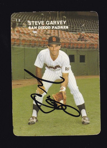 1985 Mother's Cookies Steve Garvey Autograph #6 San Diego Padres | eBay