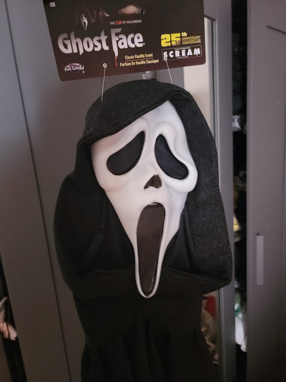 Scream Ghostface Mask 25th Anniversary + Voice Lowest Price! | eBay