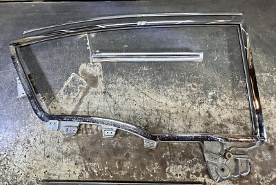 1958 PONTIAC & CHEVY 4/D H/T LEFT SIDE REAR DOOR WINDOW FRAME ( OEM ...
