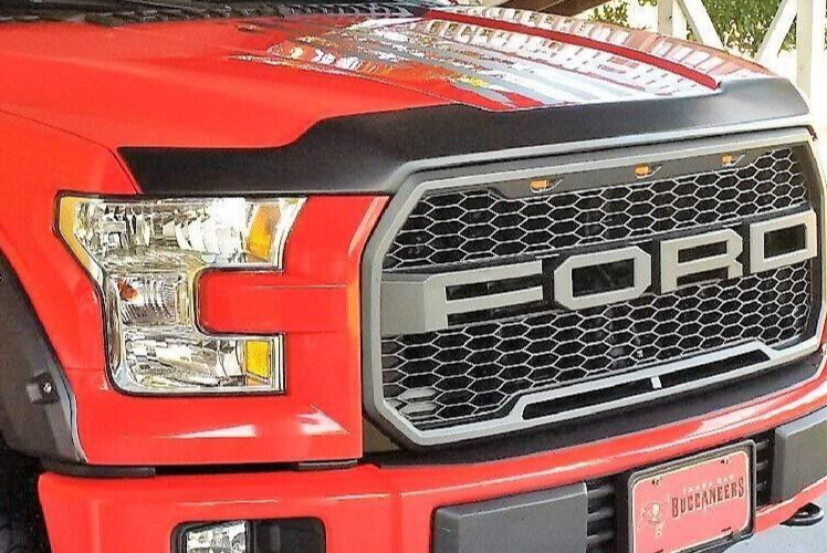 Matte Black Aeroskin Hood Protector Bug Shield Deflector for 2015-2020 ...