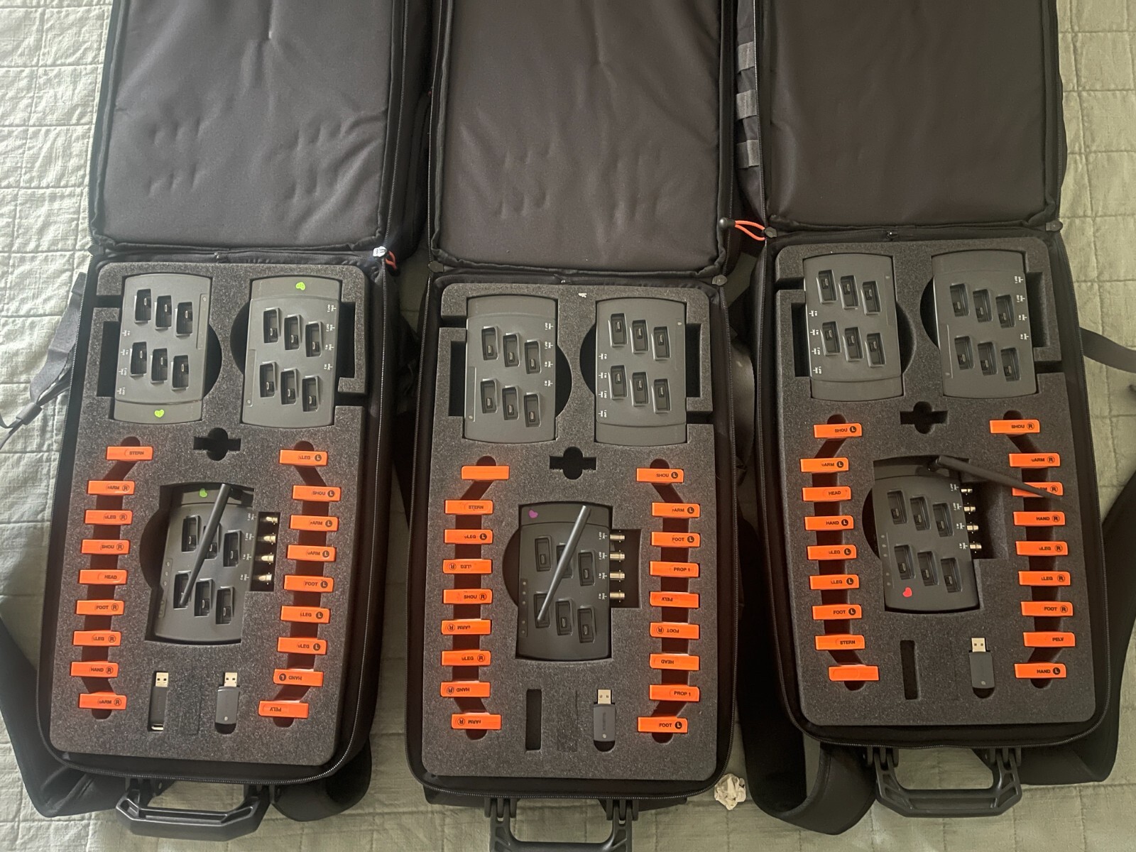 Xsens MVN Awinda Motion Capture Bundle - 3 Full Wireless Suits ...