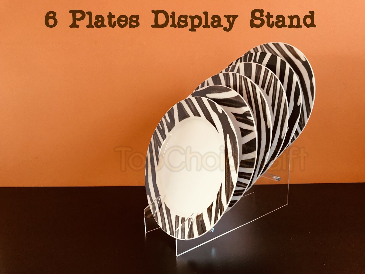 Flat Plate Display Stands Multiple Plate Display Stands : Fine Home