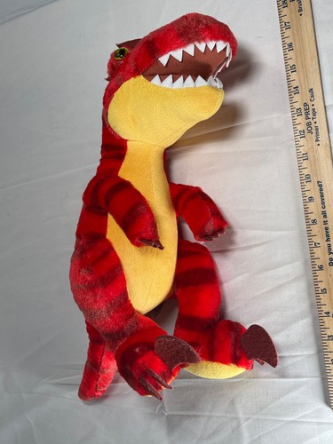 Build-a-Bear Red Raptor Plush Dinosaur Stuffed Animal 17/118” | eBay