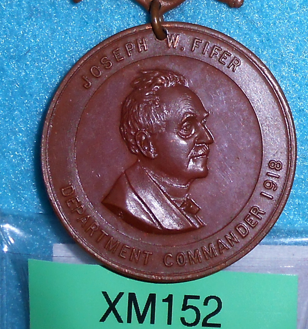 XM152 1919 Gar representative's medal from Rockford, Ill. for 53nd ...