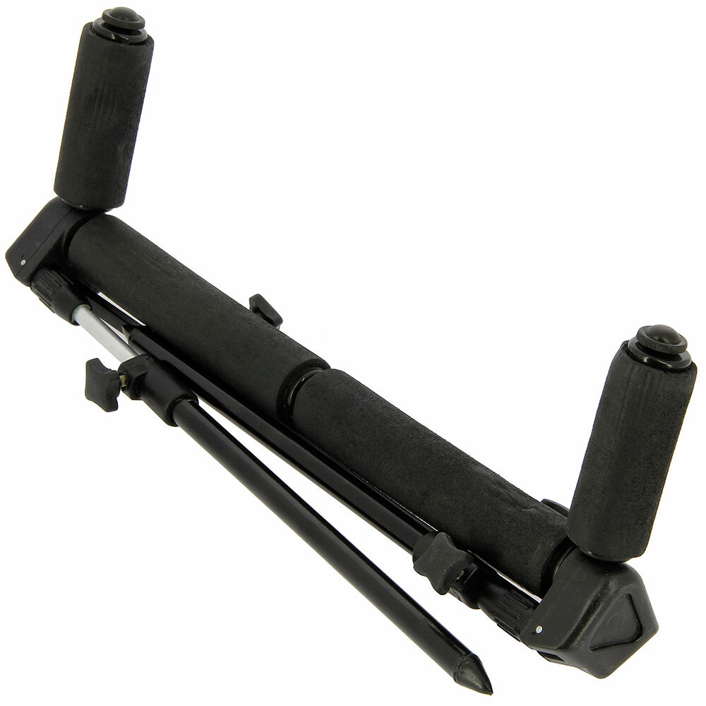 Fishing Pole Roller Coarse Match Tackle 4 Extendable Legs Folding Pole ...