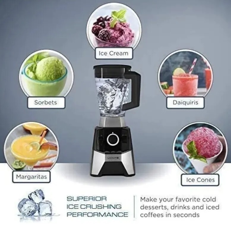 Vianté Italian Inovation Heavy Duty High Performance Power Blender (BL ...