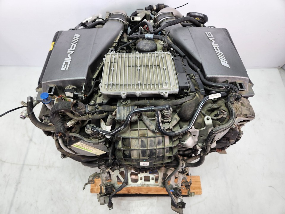 2014 OEM Mercedes W212 E63 AMG S AWD 5.5 V8 M157 Engine Motor Long ...