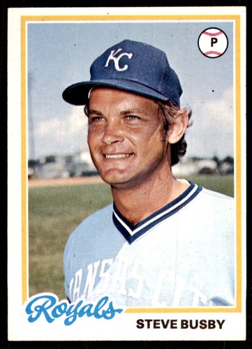 1978 Topps Steve Busby (103) Baseball Cards #336 | eBay