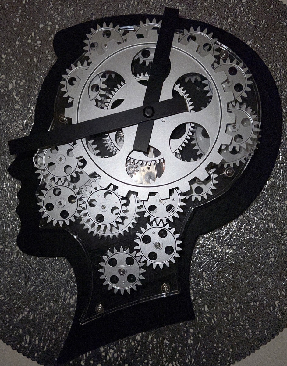 Clock Gear Silhouette