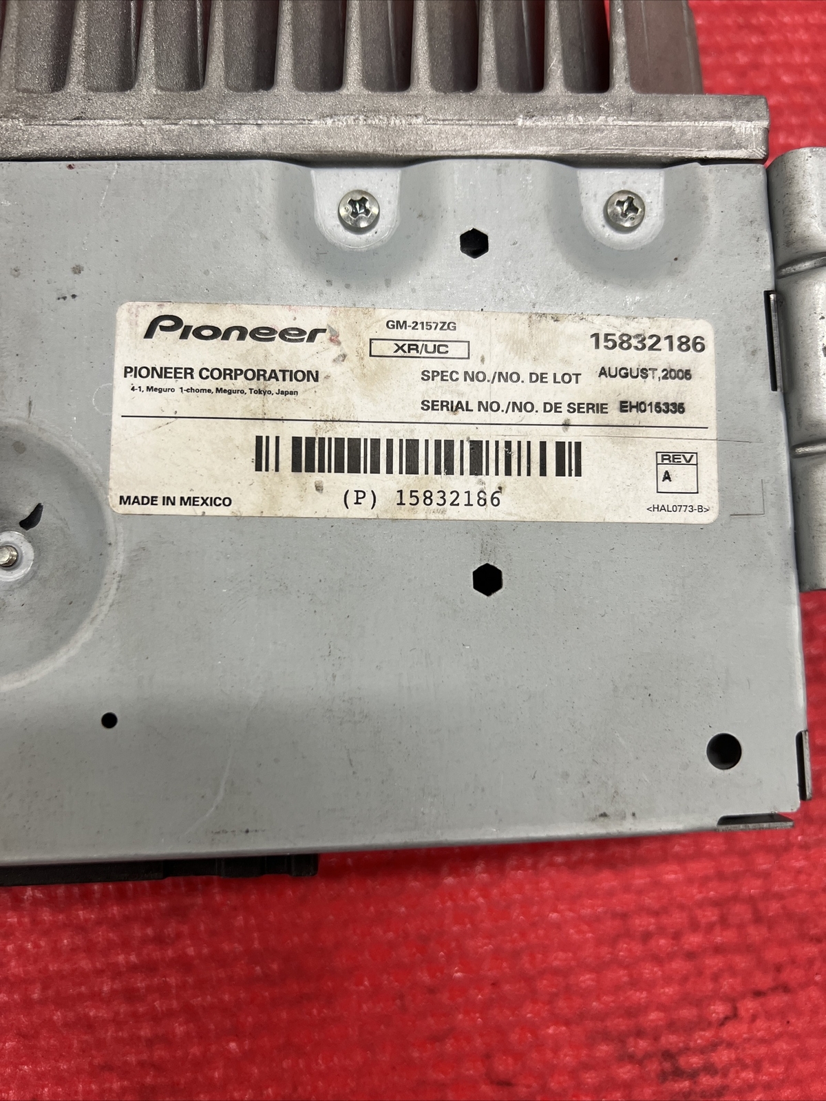 OEM 06 07 08 09 10 11 Chevy HHR Rear Pioneer Radio Audio Amp Amplifier ...