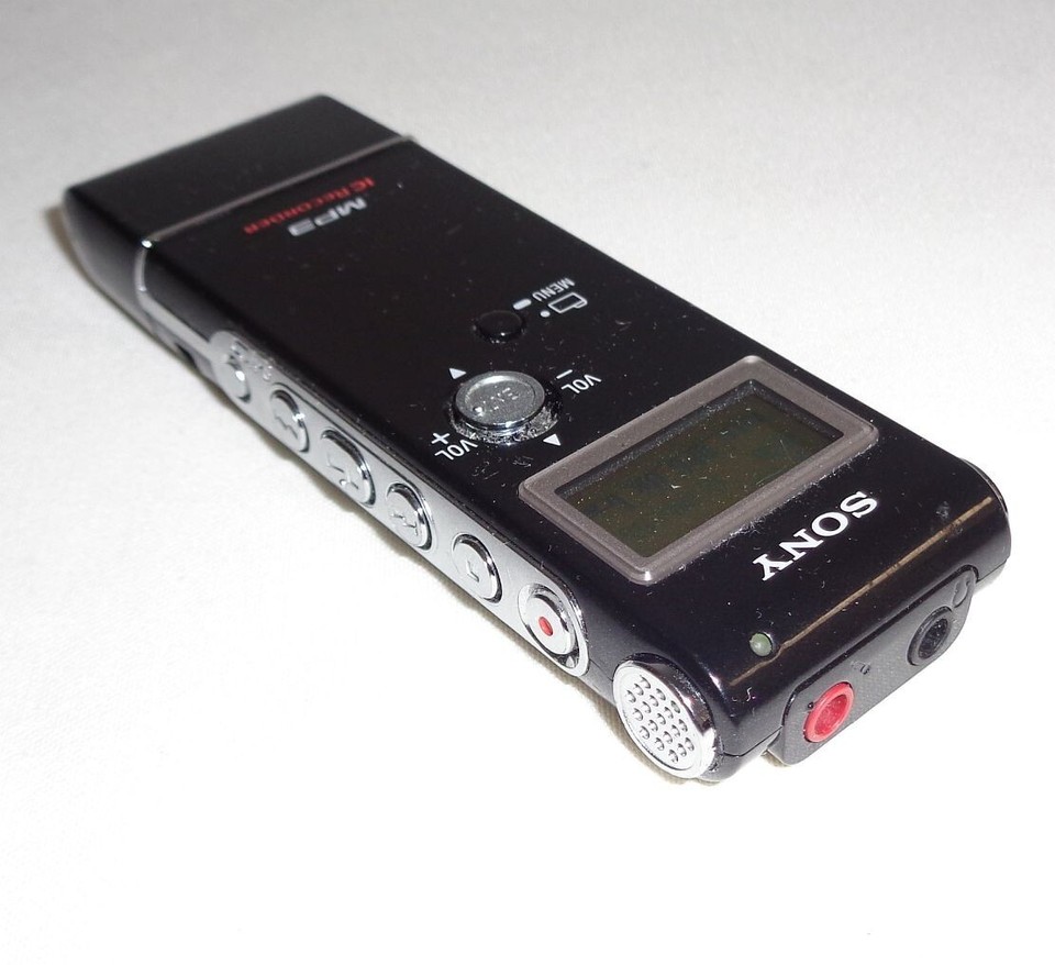 Sony ICD-UX60 Digital Dictation IC Recorder 512 MB, 144 Stunden, USB ...