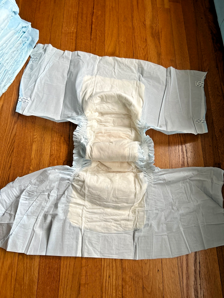 vintage attends diapers blue LG 1990s plastic pampers lot 10 tapes ...