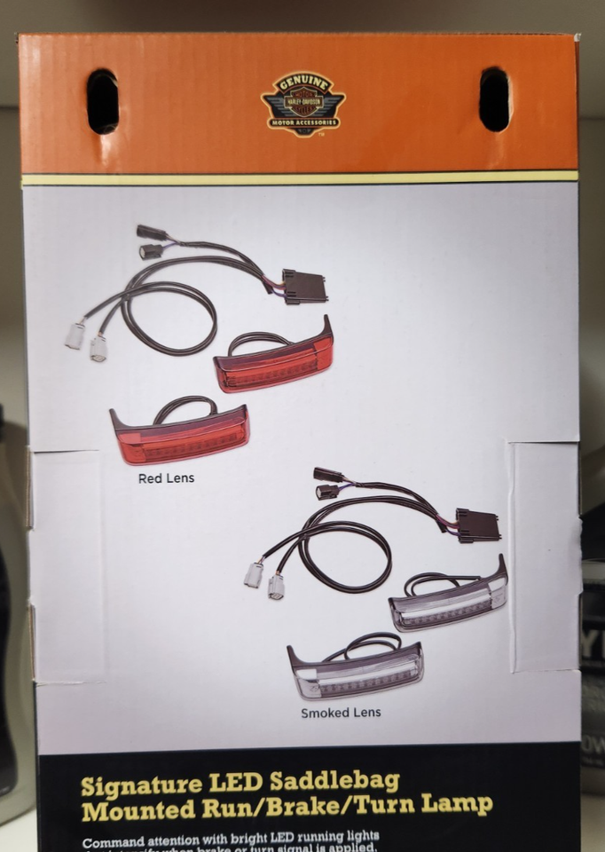 Harley-Davidson Saddlebag LED Lights 67801446 Obsolete NOS | eBay