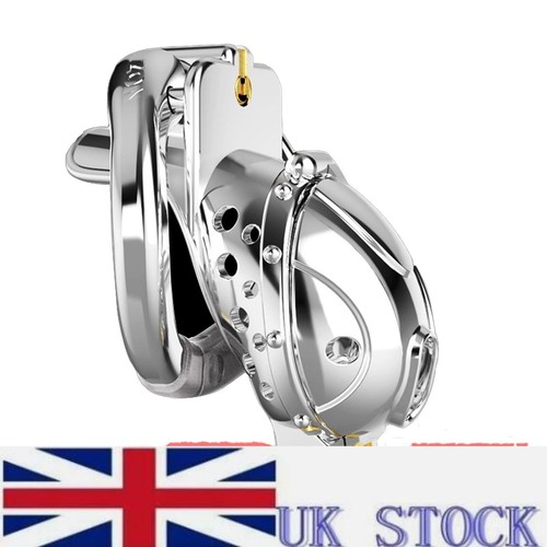 Stainless Steel Male Chastity Device Double Lock Movable Rings Chastity ...