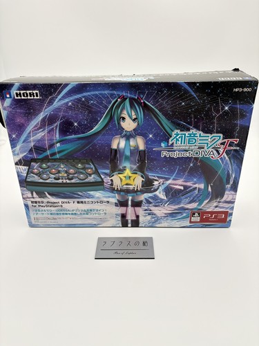 PS3 Hatsune Miku Project DIVA-F Mini Arcade Controller Black HP3-900 ...