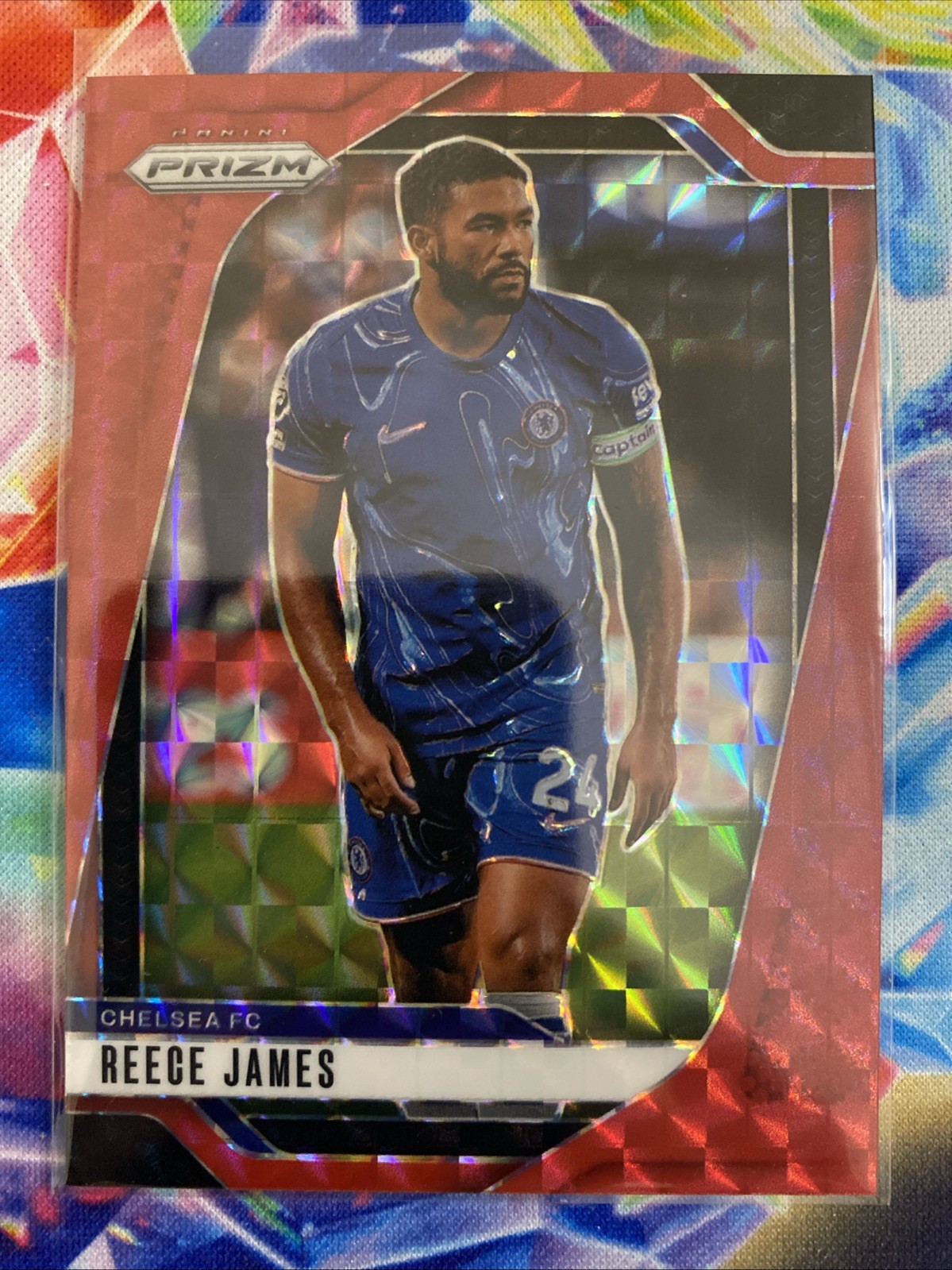 Reece James 2024 Prizm Premier League #98 Blue /299 Price Guide ...