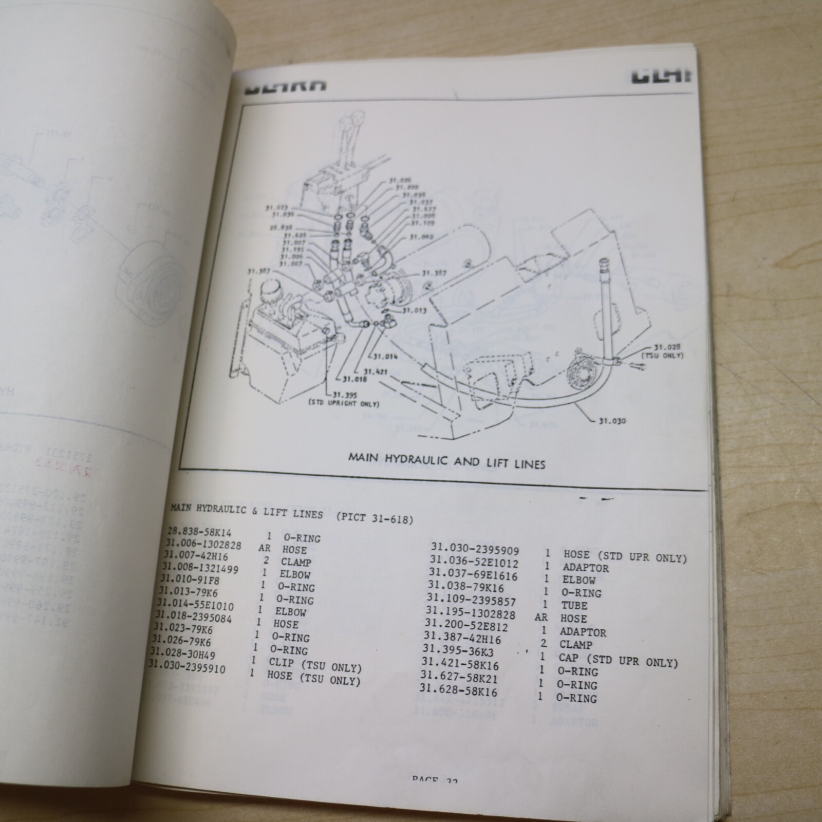 CLARK TM247-6627 GE CONTROL Forklift Parts Manual book catalog list ...