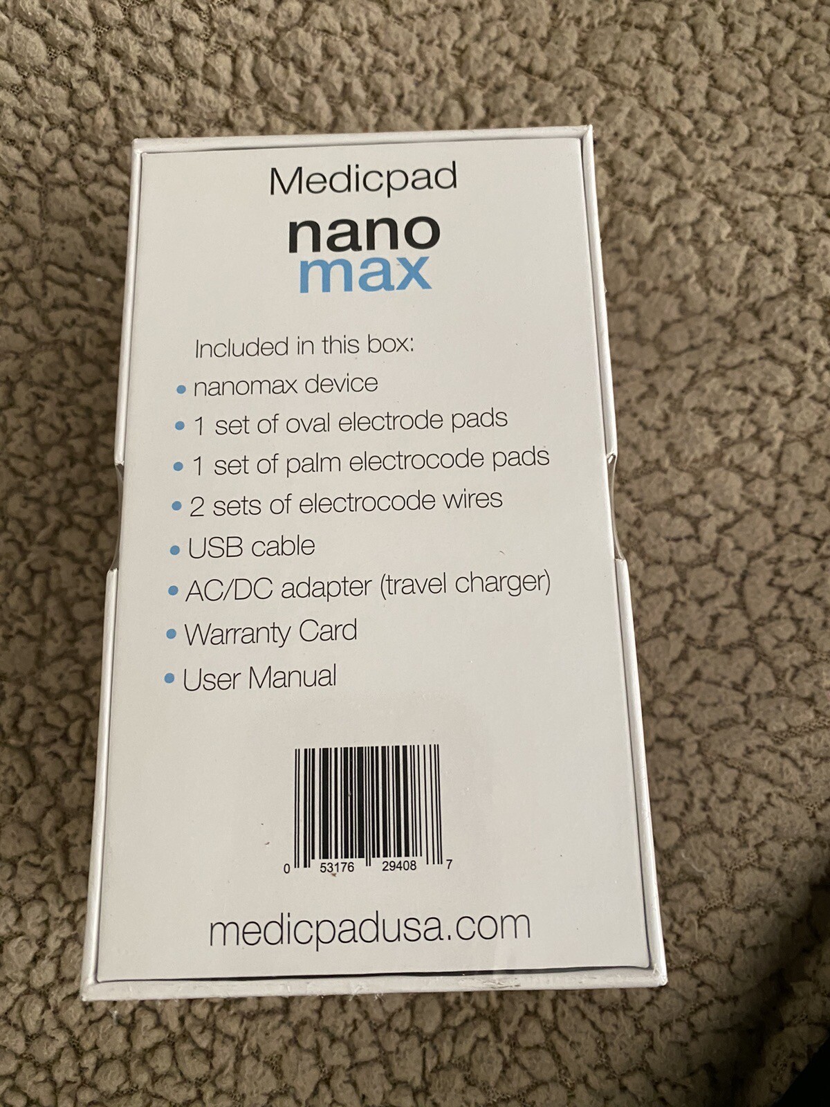 Medicpad NANOMAX for Pain Relief & Muscle Performance for sale online ...