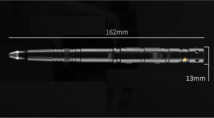 Tactical Pen Light Multi-Tool - Striking Weapon - Flashlight - Pen | eBay