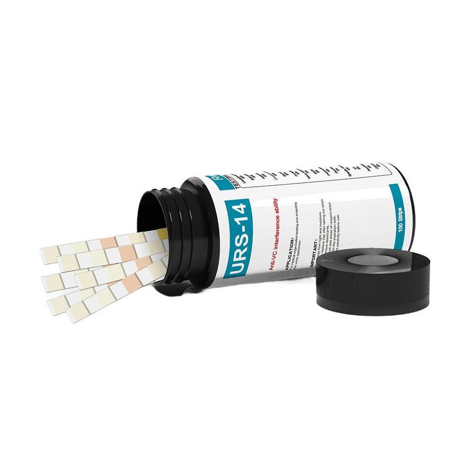 100pcs Salinity Salt Urine Test Strips Sodium Chloride Urinalysis Test ...