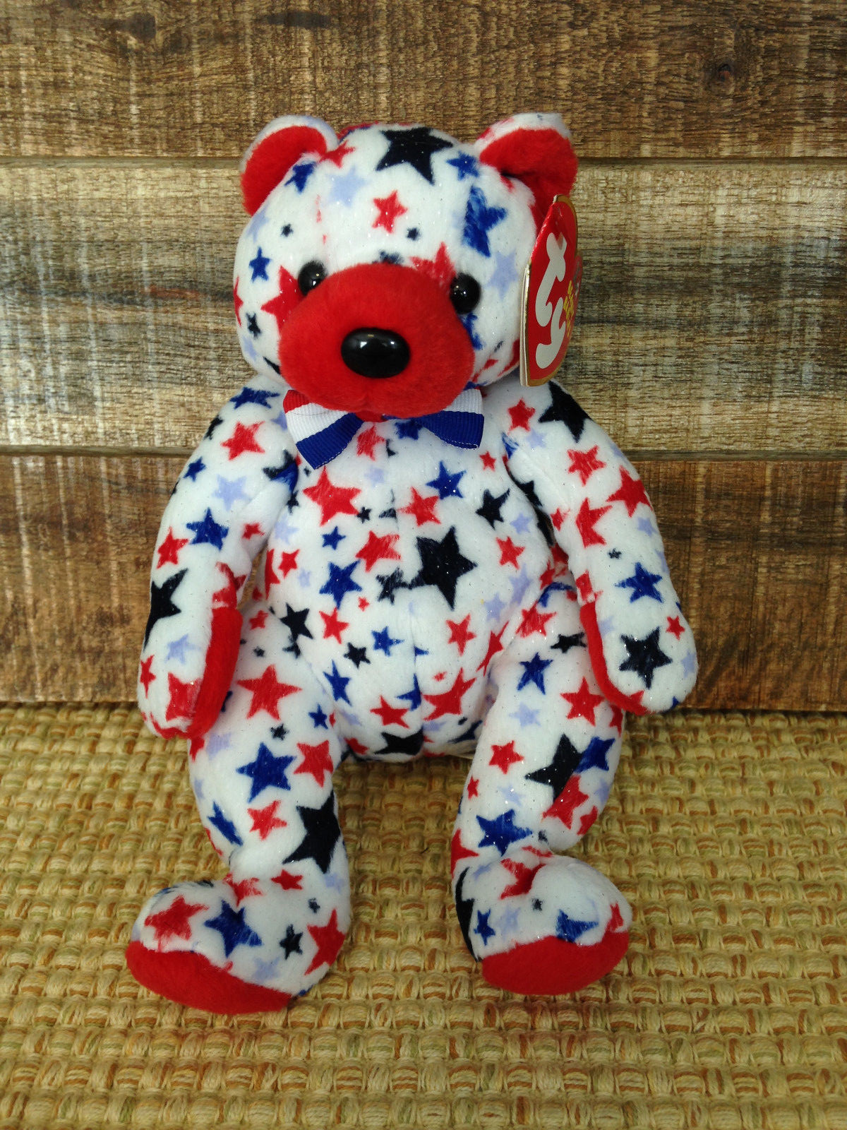 RED the Bear TY Beanie Baby Brand New Fast 1st Class Shipping! | eBay