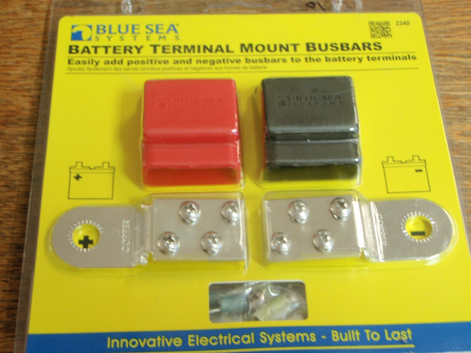 BATTERY TERMINAL MOUNT BLOCK 661 2340 BUSS BAR BLUE SEA SYSTEM MARINE ...