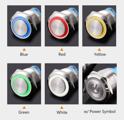 Pushbutton - 12 Volt Push Button Switch