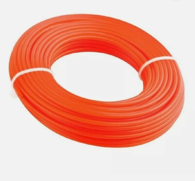 15M STRONG STRIMMER LINE 2.4MM ELECTRIC CORD WIRE GARDEN GRASS TRIMMER ...