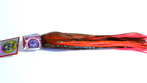 Pakula Mouse Hothead Big Game Trolling Lure - SIZZLING SQUID - Glow ...