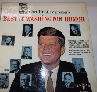 Chet Huntley presents Best of Washington Humor 33RPM C-1044 102916LLE ...