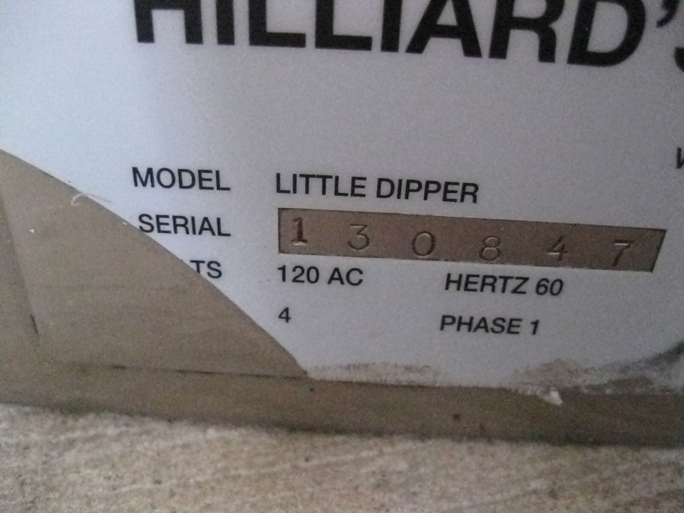 HILLIARD'S LITTLE DIPPER - Chocolate Tempering machine | eBay