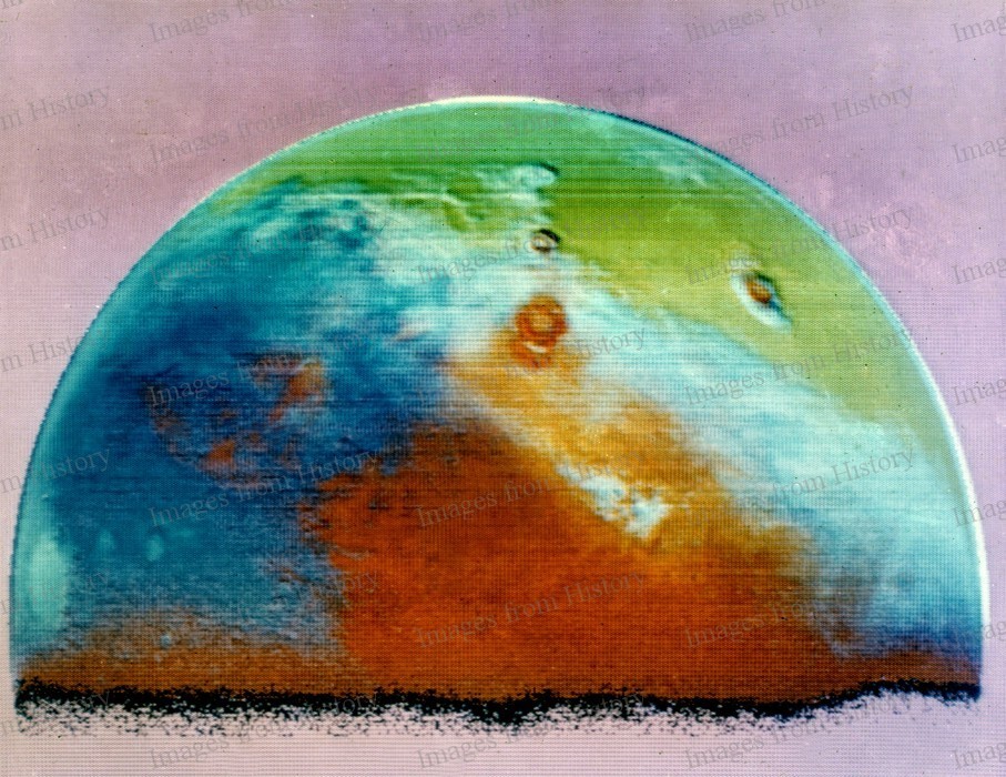 8x10 Print NASA Viking 1 Mars Computer Generated False-Color ...