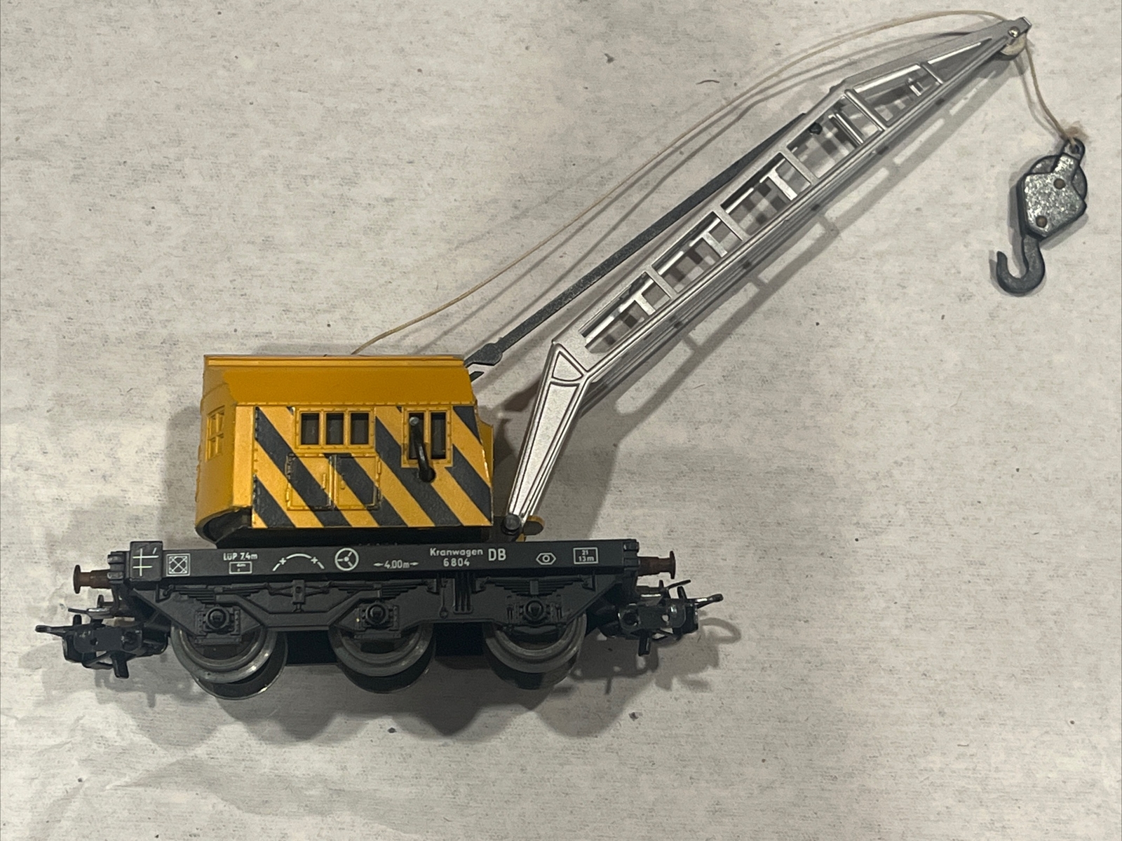 Marklin 4671 HO Scale Crane Car with Operating Crane LN/Box | eBay