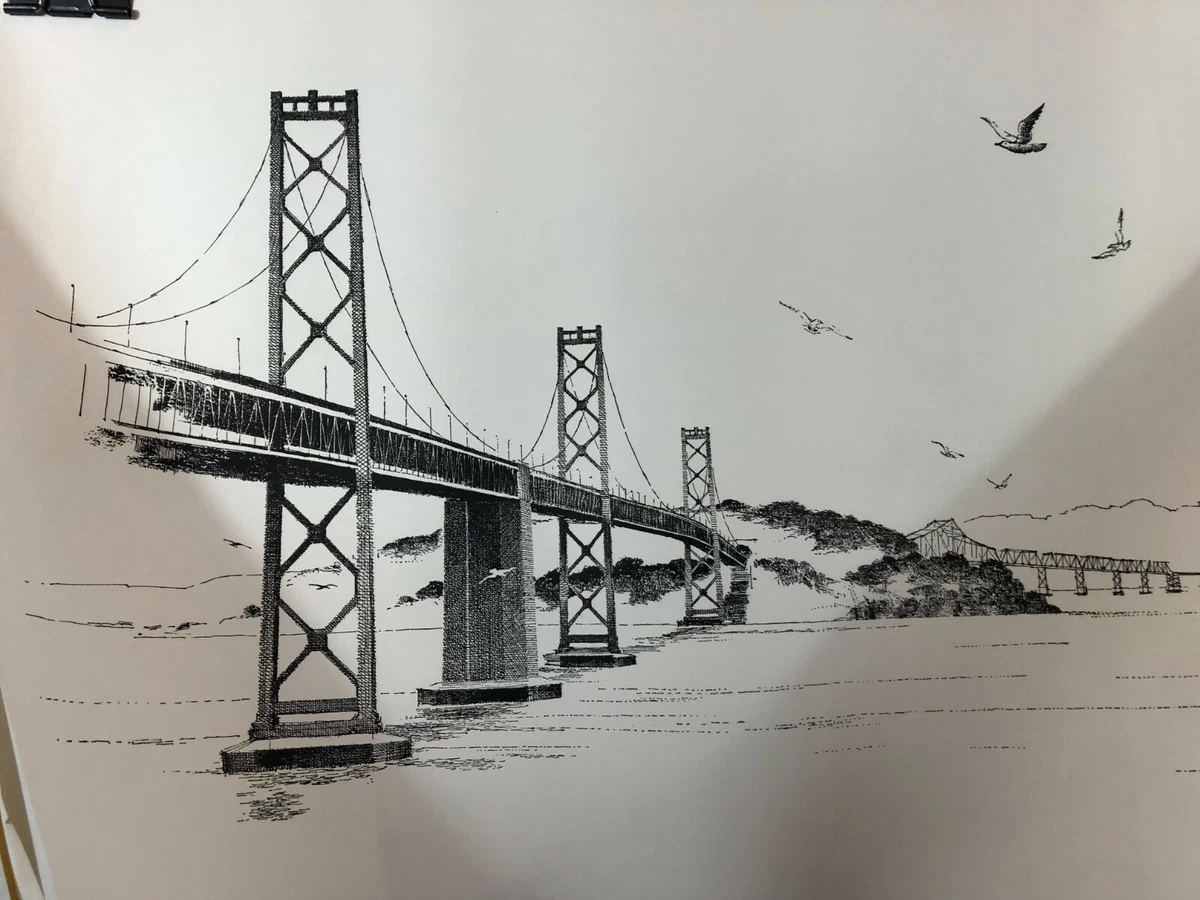 Oakland Bay Bridge Drawings