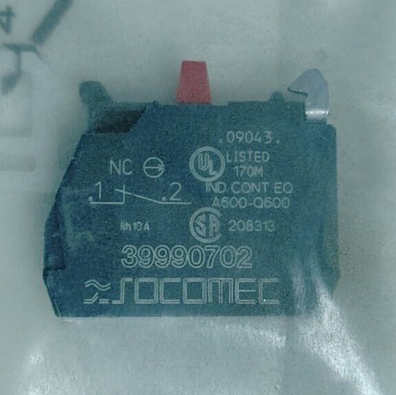 SOCOMEC 3999 0702 AUXILIARY CONTACT NEW!! QUANTITY!! WOW!! | eBay