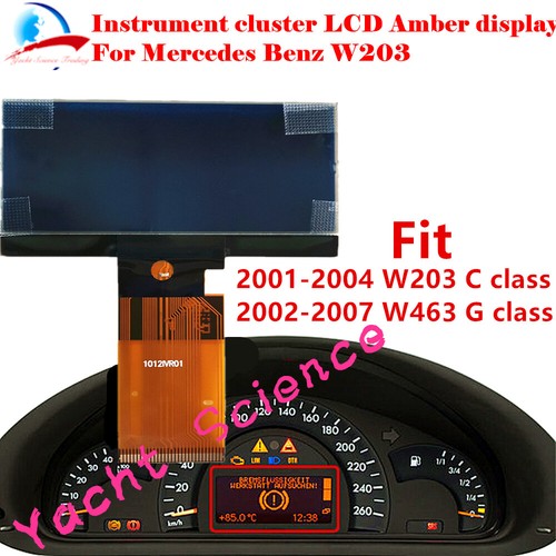 Speedometer Cluster VDO LCD Screen Instrument Fit for Mercedes Benz ...