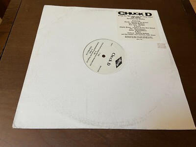 Chuck D~No~VG+ 12" SINGLE~PROMO~Rap Hip Hop~B-Wyze, Charlie Brown ...