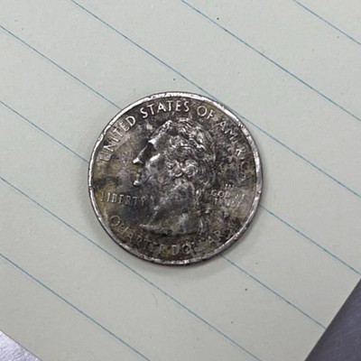 Quarter 2004 Wisconsin State- Error high leaf, Die Error | eBay