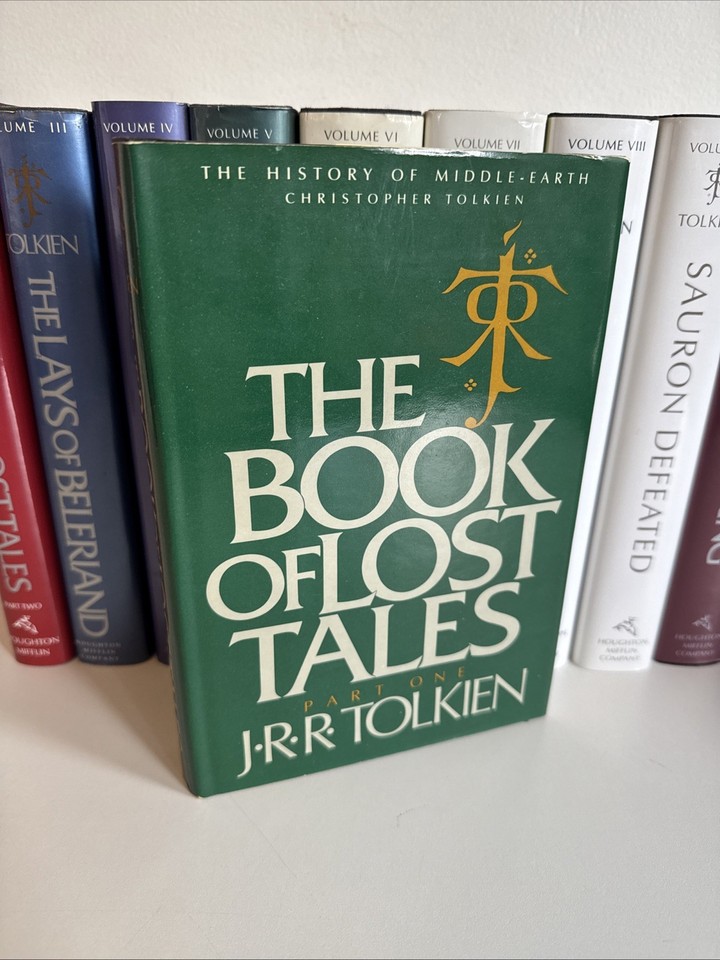 12 Hardcover Complete History of Middle Earth J.R.R. Tolkien HC Set ...