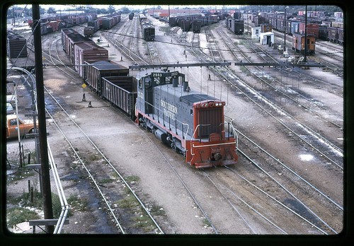 Southern Pacific SP San Antonio, TX 1970 Yard Scene Original Kodachrome ...