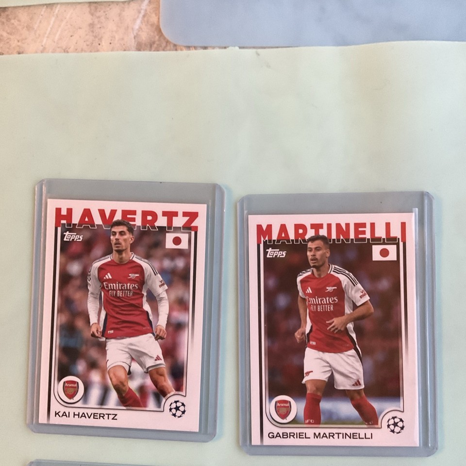 ARSENAL Topps card bundle 2025-26 X 4 ………… Mint condition | eBay UK