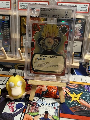 BGS 9 Final Flash Vegeta DBZ Foil TE-130 Fusion Dragon Ball Z Bandai ...