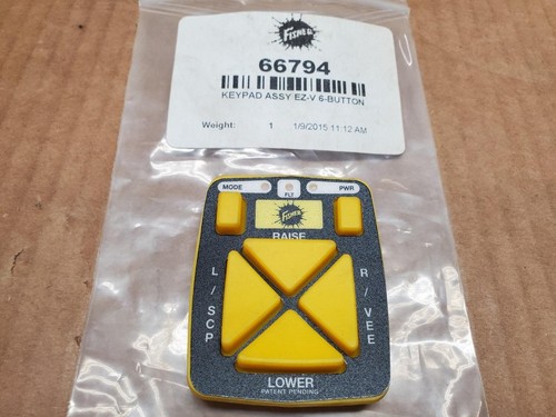 Fisher Plow 66794 OEM Controller Key Pad/Touchpad Snow Handheld 6 ...