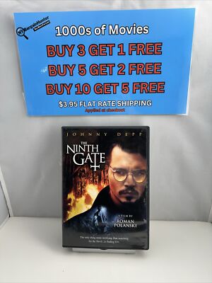 The Ninth Gate (DVD, 1999) 12236212850| eBay