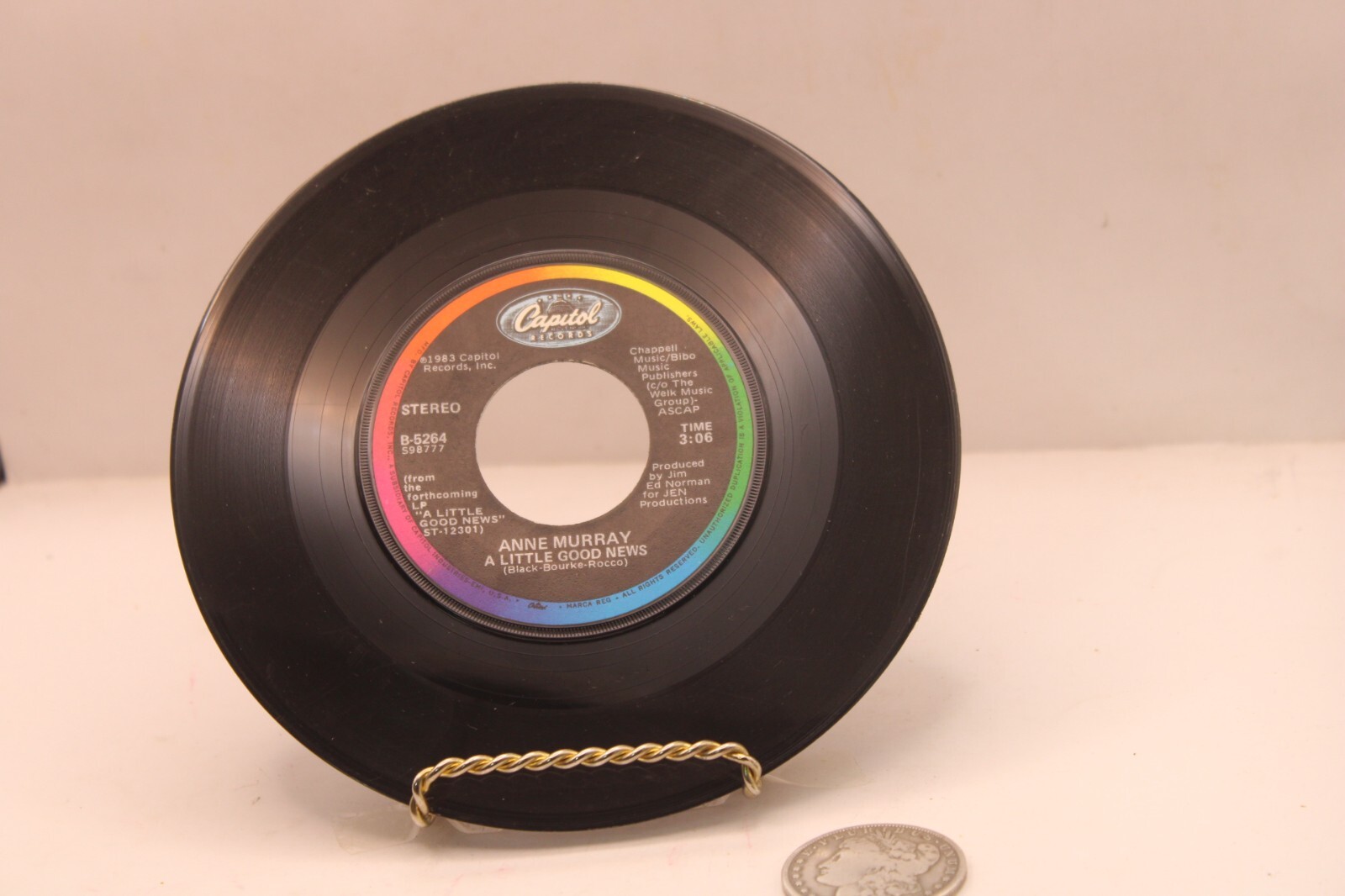 A Little Good News Anne Murray Capitol Records 45 RPM Record | eBay