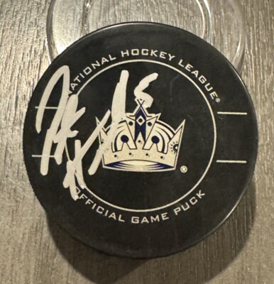 Peter Harrold LA Kings Signed Official Sherwood Game Puck In Person ...