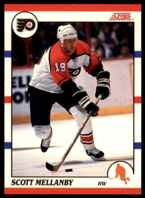 1990-91 Score Canadian Scott Mellanby . Philadelphia Flyers #242 | eBay
