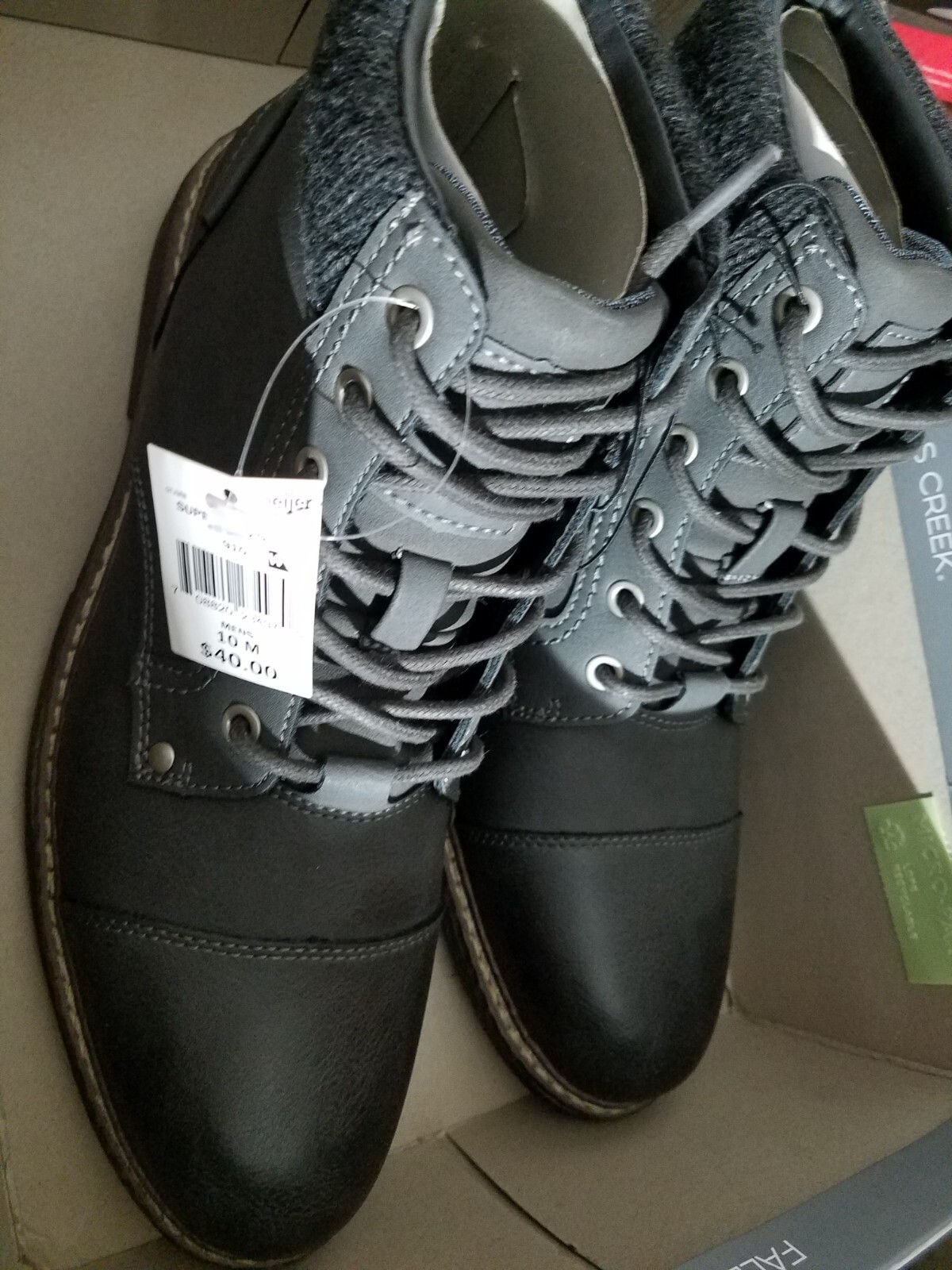 Mens FALLS CREEK Boots/Shoes SUPERHERO, STOKE, OLIVER 8.5, 9.5, 10, 10. ...